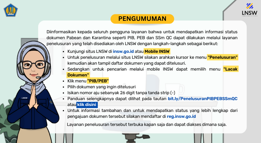 Official Website Indonesia National Single Window