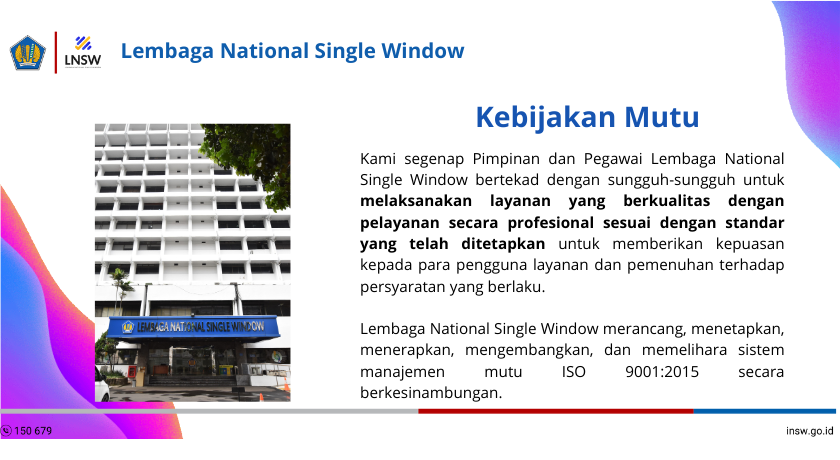 Official Website Indonesia National Single Window