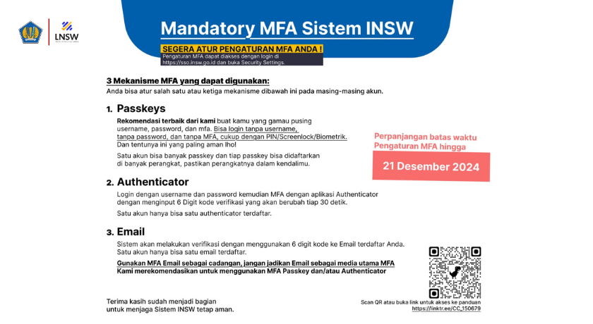 Official Website Indonesia National Single Window