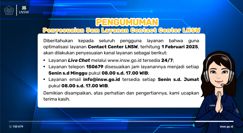 Official Website Indonesia National Single Window