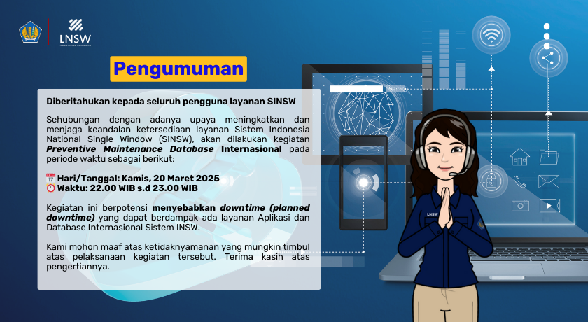 Official Website Indonesia National Single Window